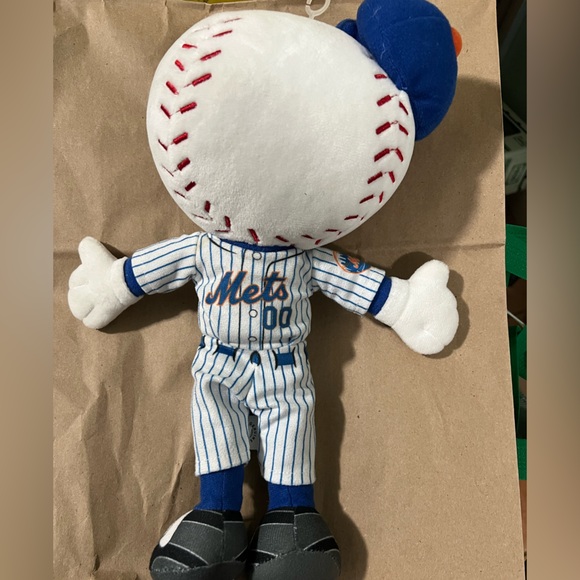 New York Mets | Toys | Ny Mets Baseball Mascot Mr Met Plush Toy | Poshmark